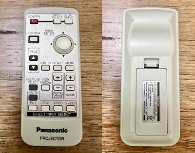 Panasonic Projector Remote Control **Genuine** N2QAYA000001 | eBay