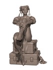 Chun Li 1/8 1/6 3D Print Figure Model Kit Unpainted Unassembled Garage ...