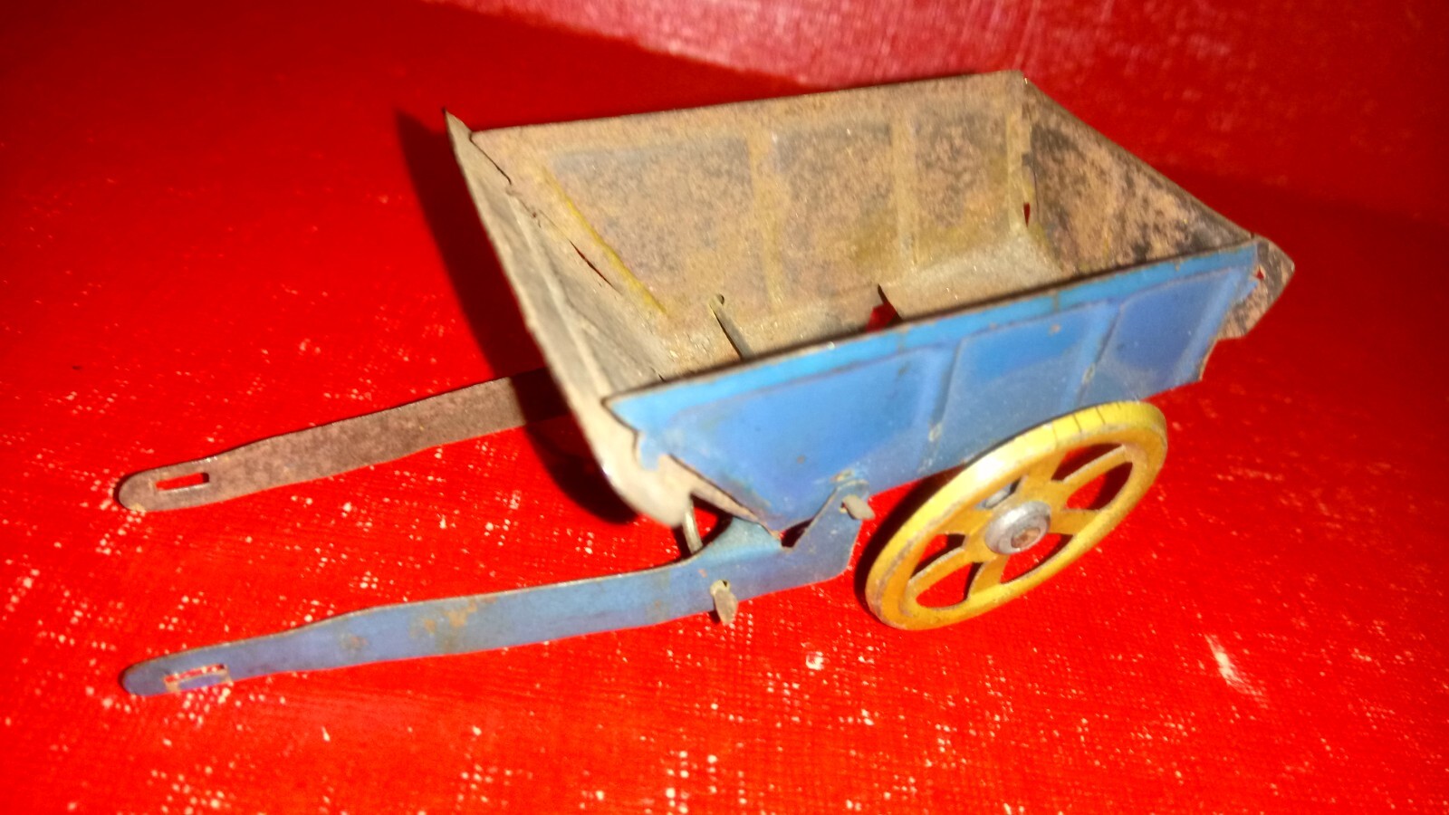 BROUETTE ET CHARETTE CP CR PENNY TOYS jouet ancien tole | eBay