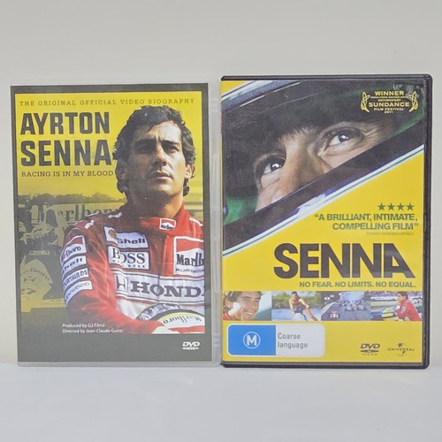 Ayrton Senna Racing is in my blood rare DVD biography + Senna movie DVD ...