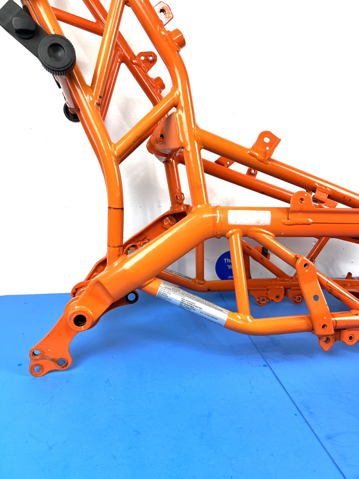 15-16 KTM RC390 MAIN FRAME CHASSY EZ 9K MILES NEEDS ATTENTION OEM ...