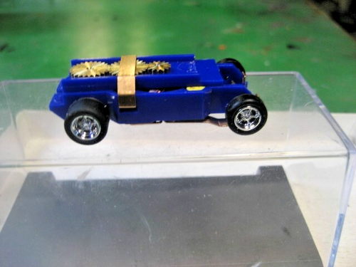 T-JET TYPE NEW T-DASH Blue Gen 2 CHASSIS WITH CHROME MAG WHEELS | eBay