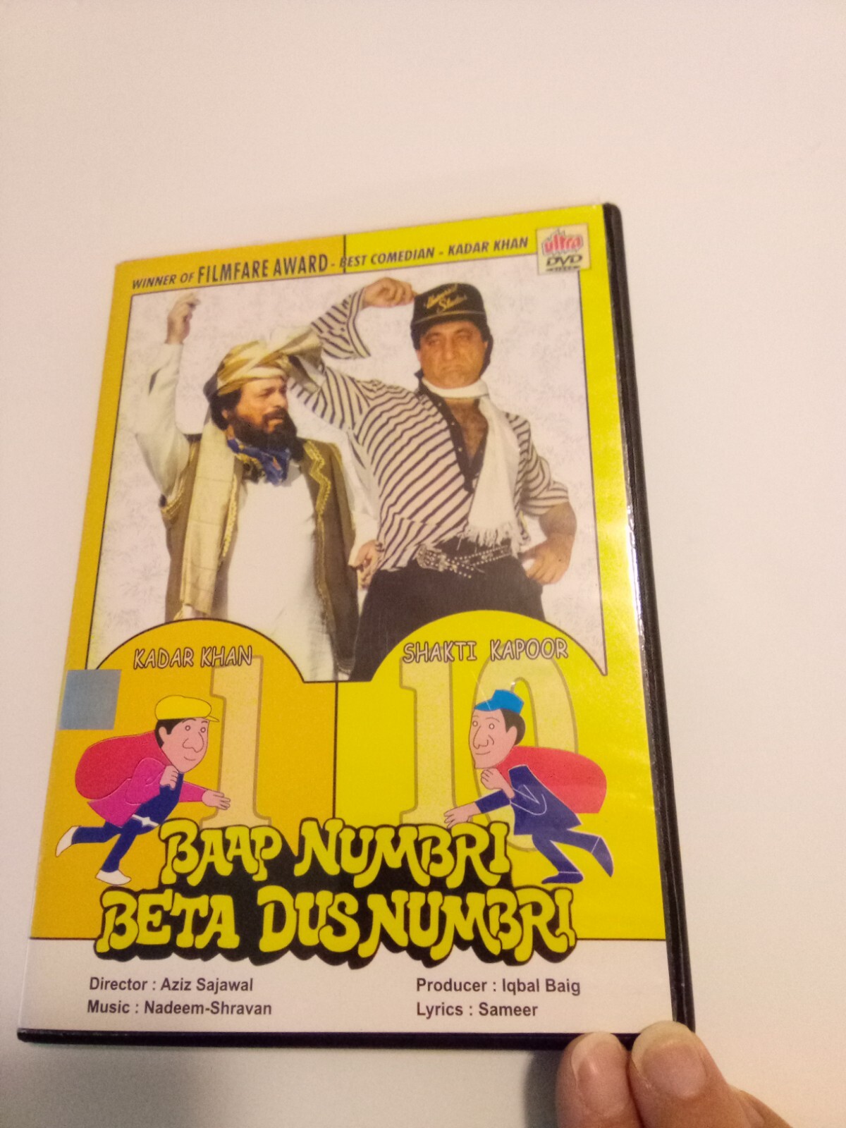 BAAP NUMBRI BETA DUS NUMBRI Hindi DVD 2004 JACKIE SHROFF FARHA ADITYA ...