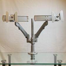 ESI Ergo Evolve2-ms-slv Dual Monitor Arm for sale online | eBay