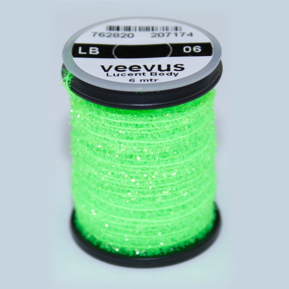 VEEVUS LUCENT BODY - Fly Tying Micro Fritz Chenille - 14 Colors ...