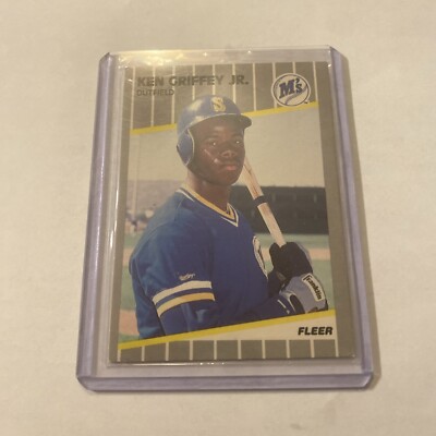 1989 Fleer - #548 Ken Griffey Jr (RC) error red dot card rare!! | eBay