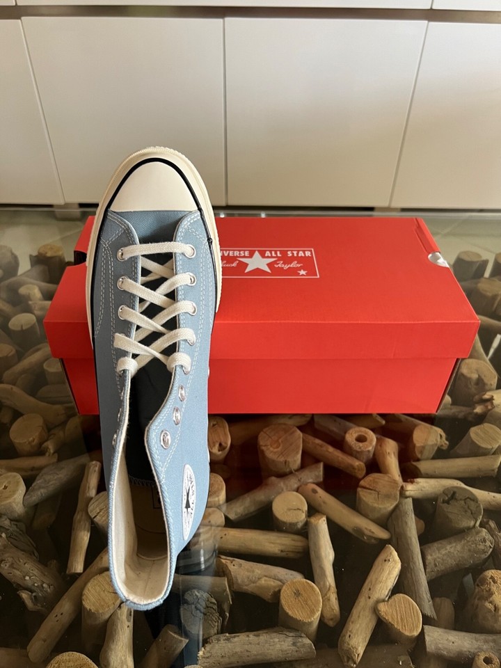 CONVERSE Chuck 70 Hi Top Sneakrs Cocoon Blue Size 9 Men / 11 Women $90 ...