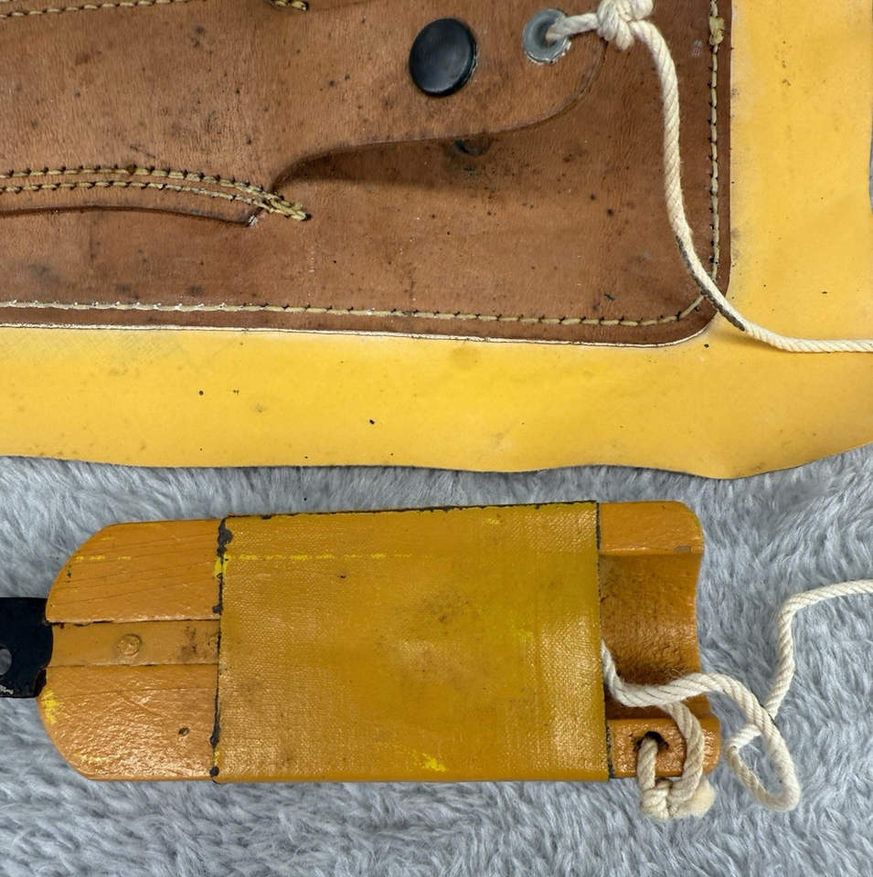 WWII U.S. Navy / Air Force Survival Raft Knife w/ Leather Sheath ...