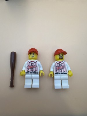 Lego Minifigure Series 3 8803 Baseball Player Lot Of Two | eBay