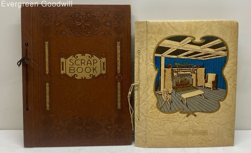 Antique Vintage Scrap Books Lot of 2 | eBay