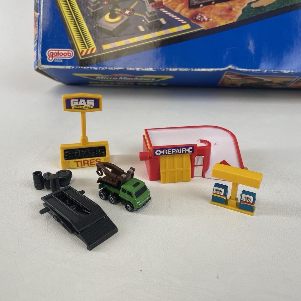 🔥Micro Machines Metro City 6524 Galoob 1990 Play Set In Box 99% ...
