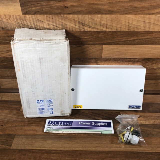 Dantech Power Supply Unit 12V DC PSU 8 O/P 500Ma F1-8 0.5A DA665/8 for ...