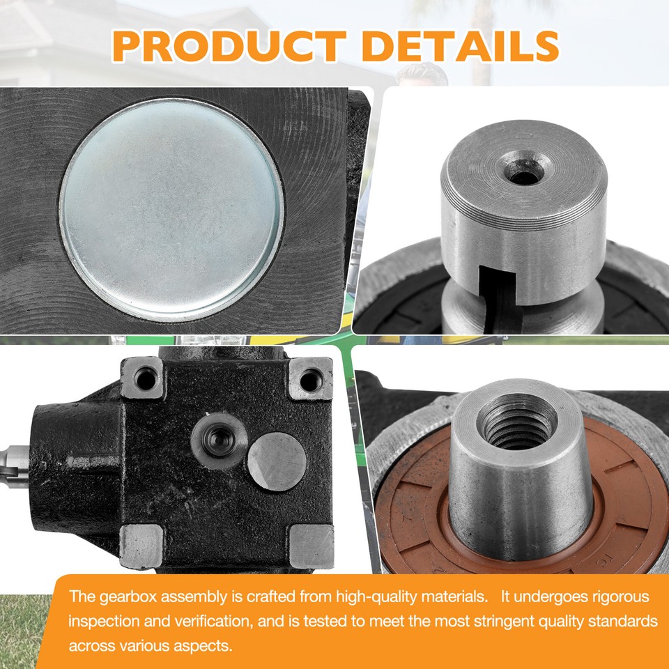 AM143310 Mower Gear Case Gearbox For John Deere 425 445 455 w/ 48" 54 ...