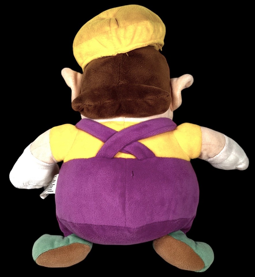 Authentic Little Buddy SUPER MARIO 10” WARIO PLUSH All Star Collection ...