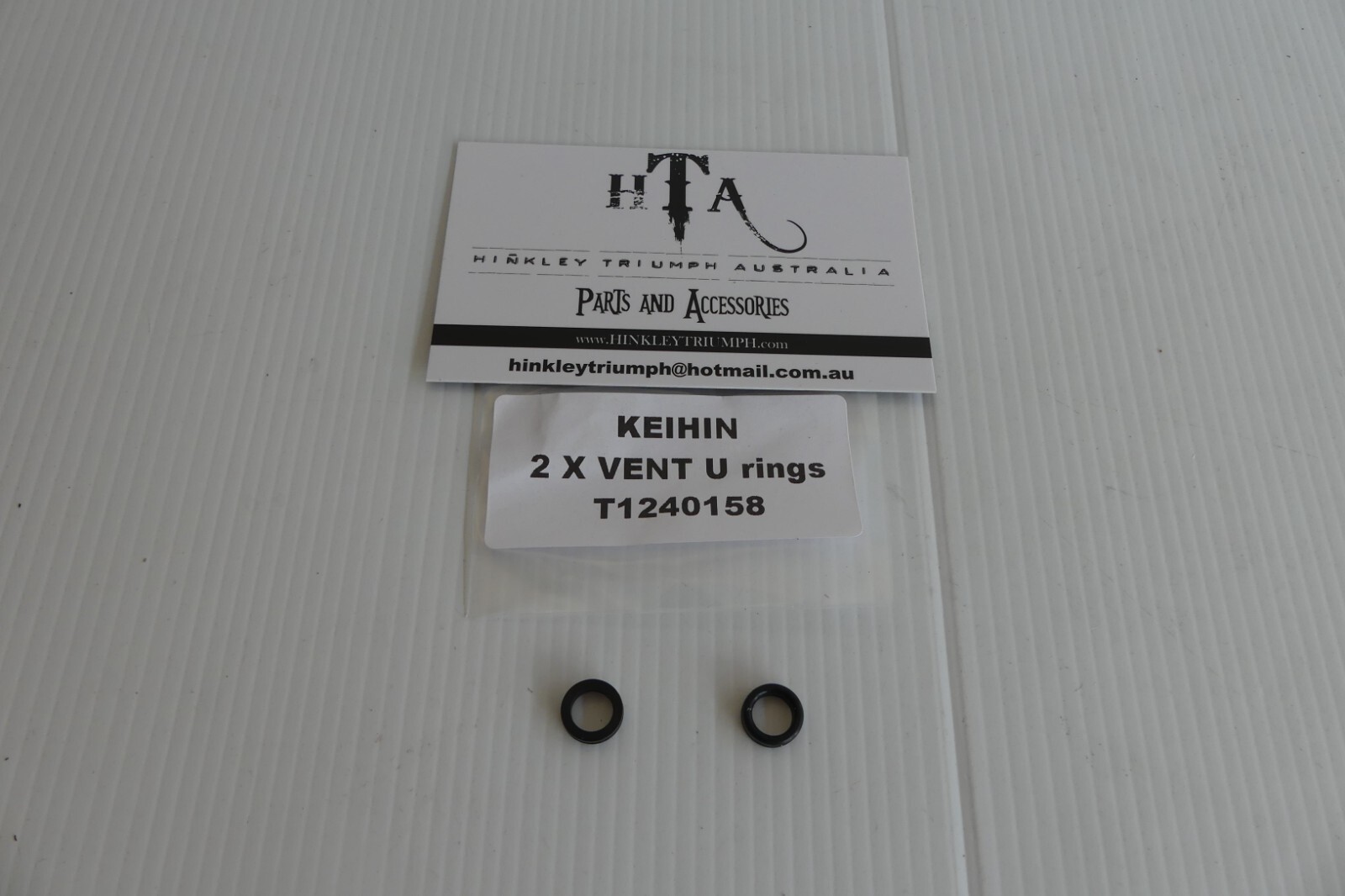 TRIUMPH BONNEVILLE CARB VENT TEE ''U'' RINGS X 2 EA | eBay