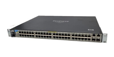 HP Procurve 2620-48 Poe + J9627A 48-Port 10/100 Réseau Ethernet ...