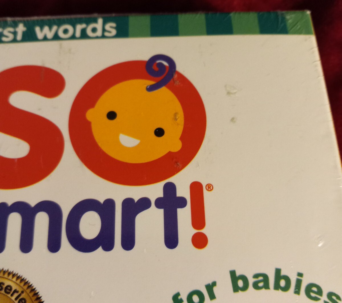 So Smart! Baby’s First Words 9-36 Months (VHS, 2001) Tear in Seal (Pics ...