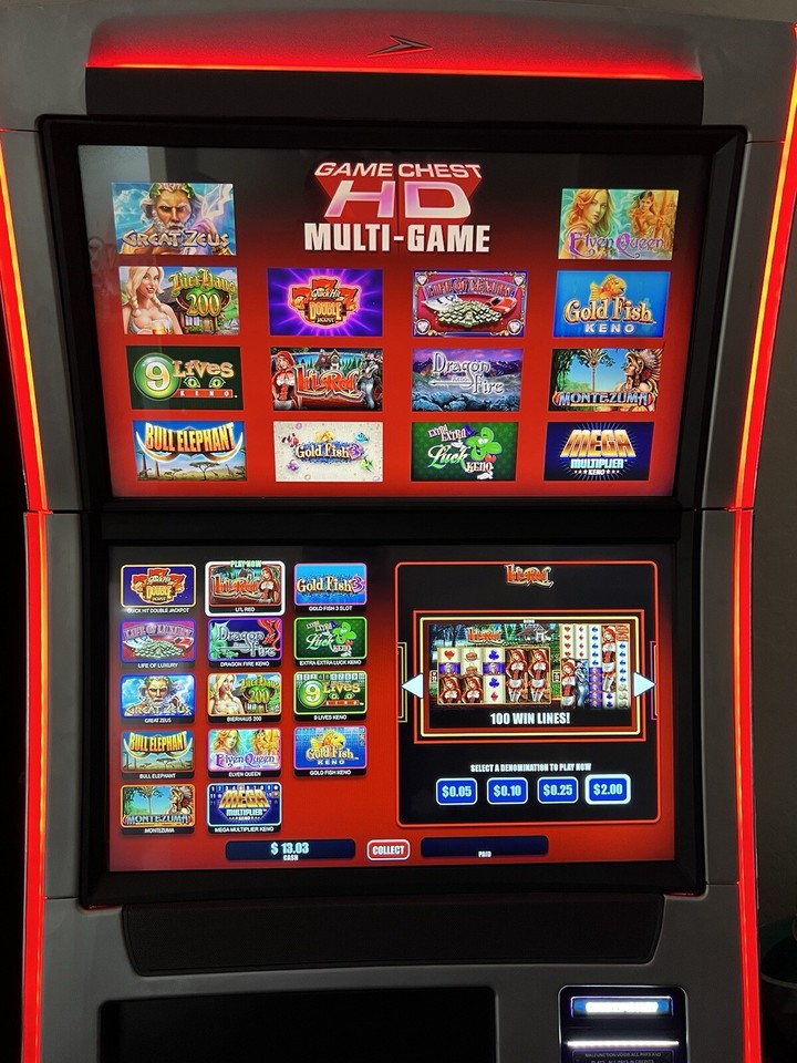 Wms BLADE Bb3 Slot Machine With Multi Game Chest, Includes TITO | eBay