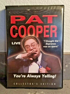 Pat Cooper Live You're Always Yelling (Collector's Edition DVD) "PG-13 ...