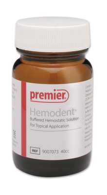 40 cc Premier Hemodent Buffered Hemostatic Solution Topical Application ...
