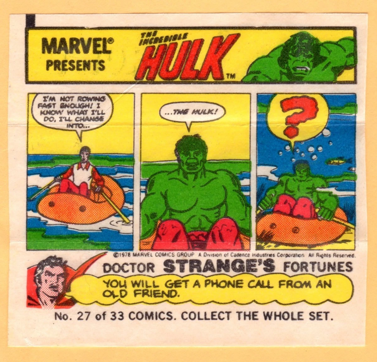 Mini Marvel Comic Page