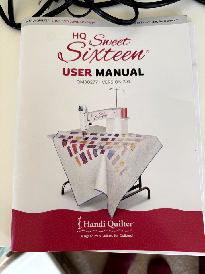 HQ Sweet Sixteen Handi quilter 16in. Sit down longarm with table ...