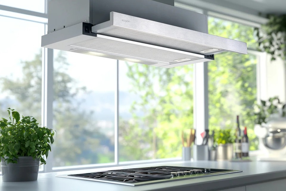 Kogan 60cm Slideout Rangehood, Range Hoods, Appliances | eBay Australia