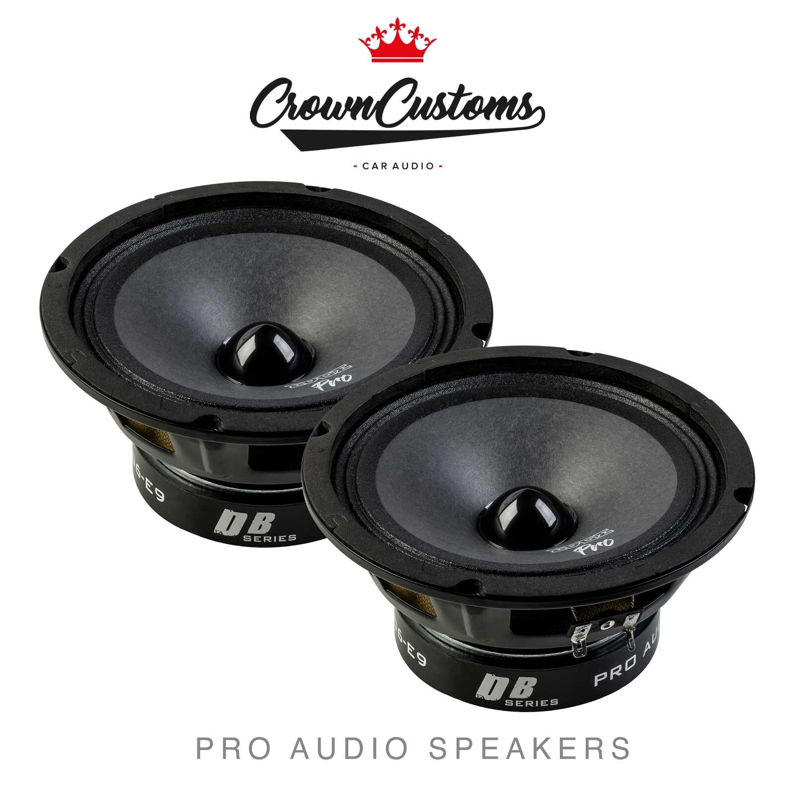 EDGE 6.5" PRO SPEAKER 600 WATTS MAX PRO AUDIO BASS LOUD CAR AUDIO ...