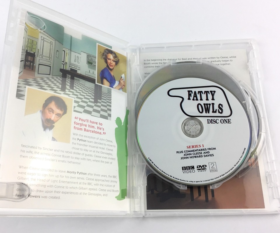Fawlty Towers The Complete Collection Remastered DVD 3 Disc Set Re ...
