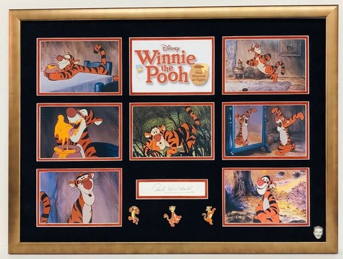 Winnie The Pooh Tigger Voiced By Paul Winchell Signed Autographed Frame ...