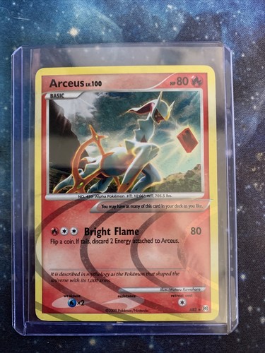 Pokémon TCG Arceus Arceus AR3/9 Holo Rare NM | eBay