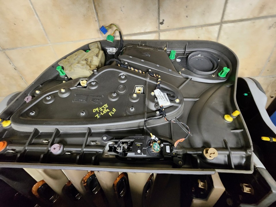 2004-2009 JAGUAR XJ8 XJ8L VANDEN PLAS LEFT FRONT DRIVER DOOR PANEL ...