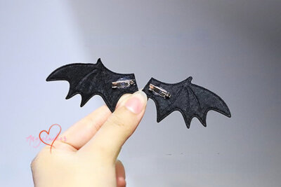 Dollmore 1/6 1/4 BJD Wings Bat Vampire Little Devil Black Pin Wear ...