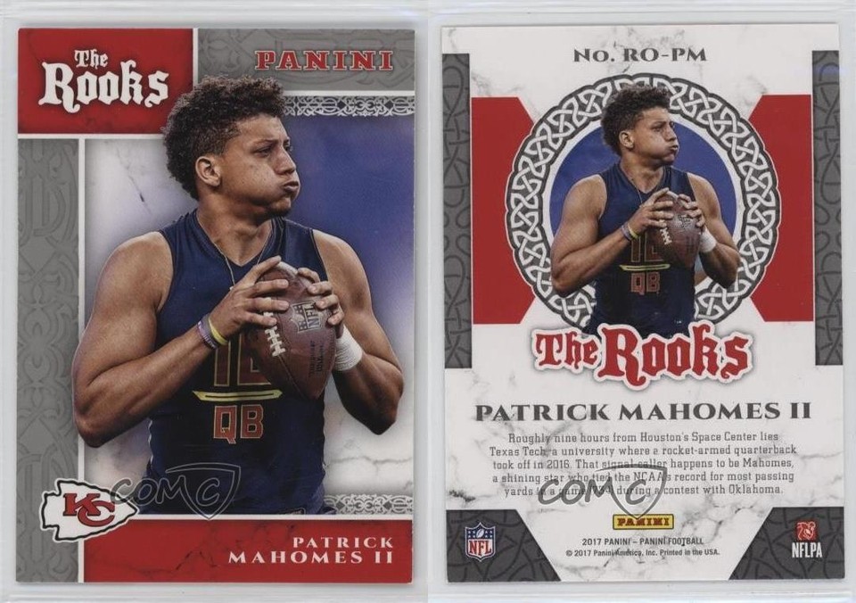 2017 Panini The Rooks Patrick Mahomes II #RO-PM Rookie RC 0i8b | eBay