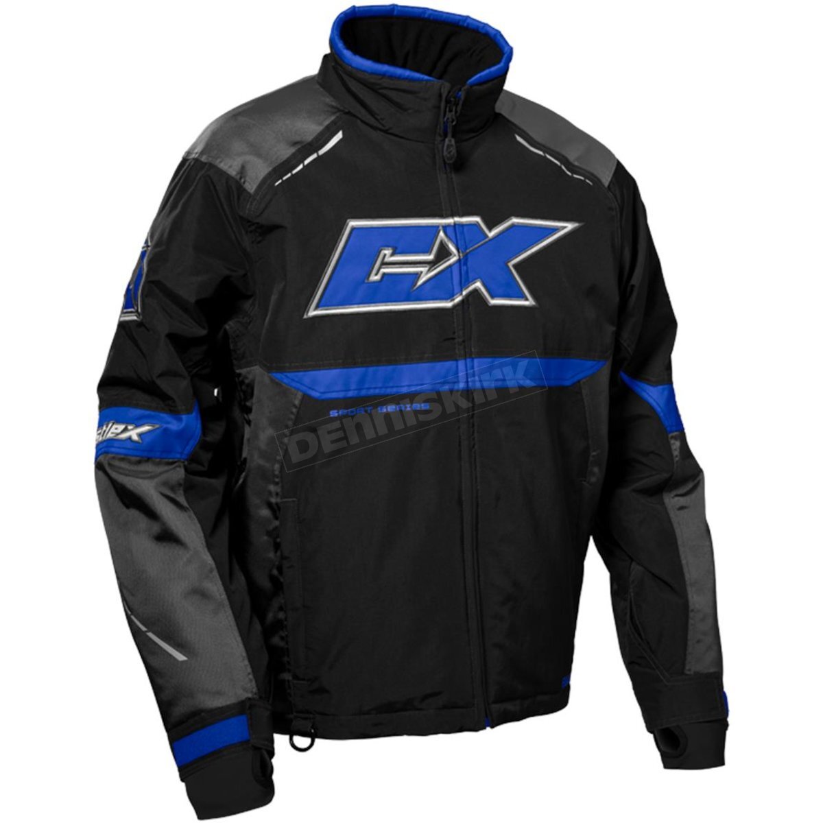 Castle X Charcoal/Blue/Black Blade G5 Jacket (Mens X-L) 70-3128 | eBay