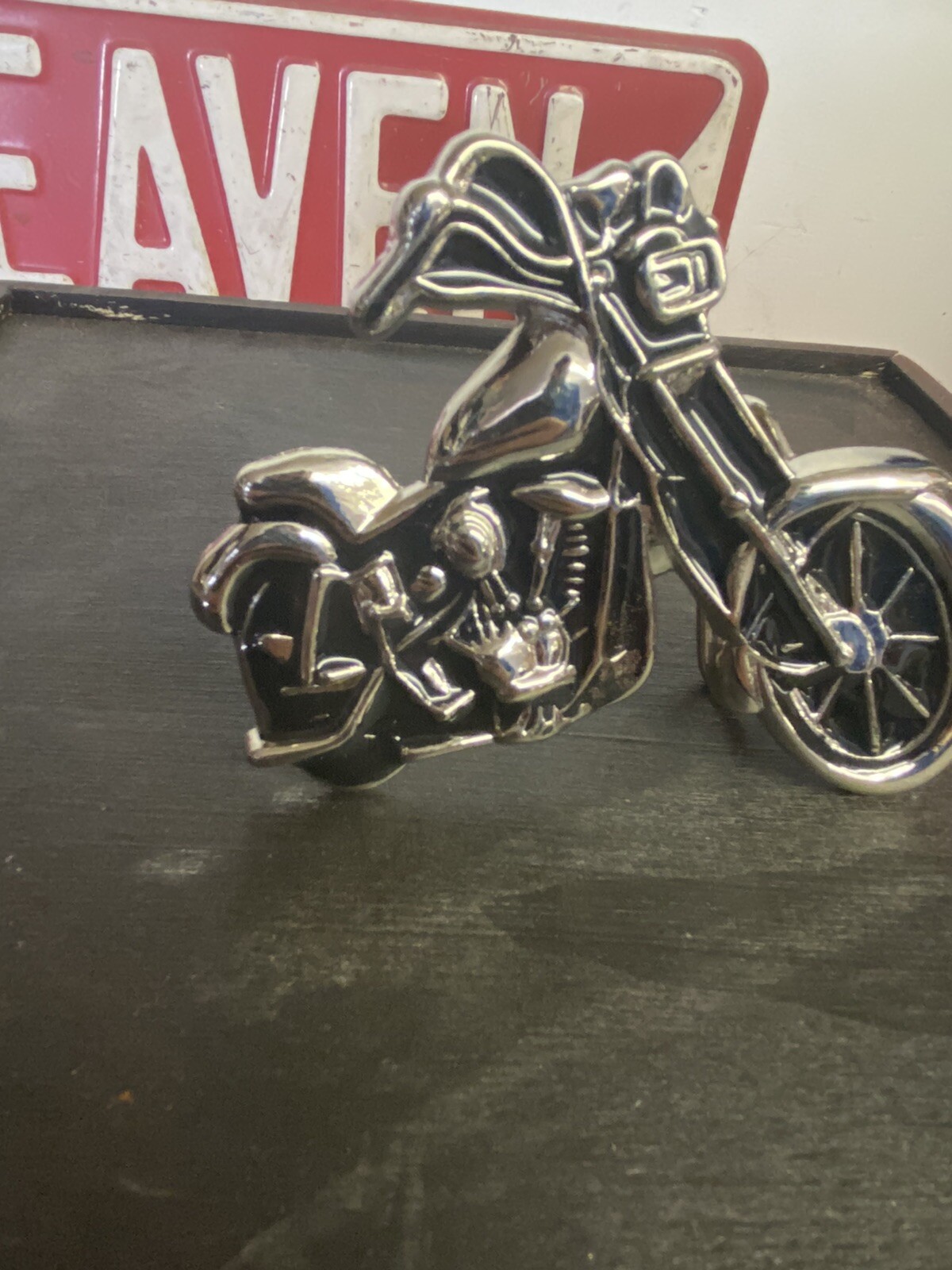 Harley Panhead Knucklehead Indian Motorcycle Chrome C… - Gem