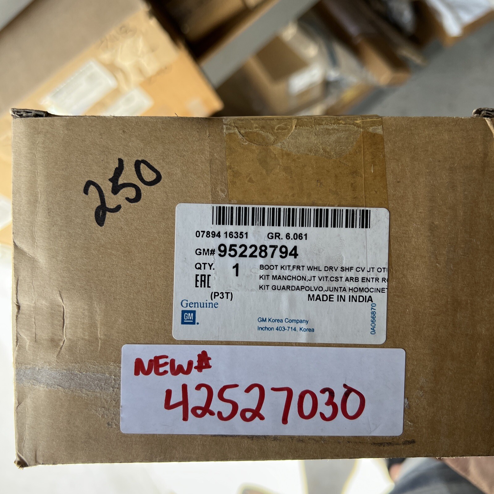 Chevrolet GM OEM 12-15 Sonic-cv Constant Velocity Front Outer Boot ...