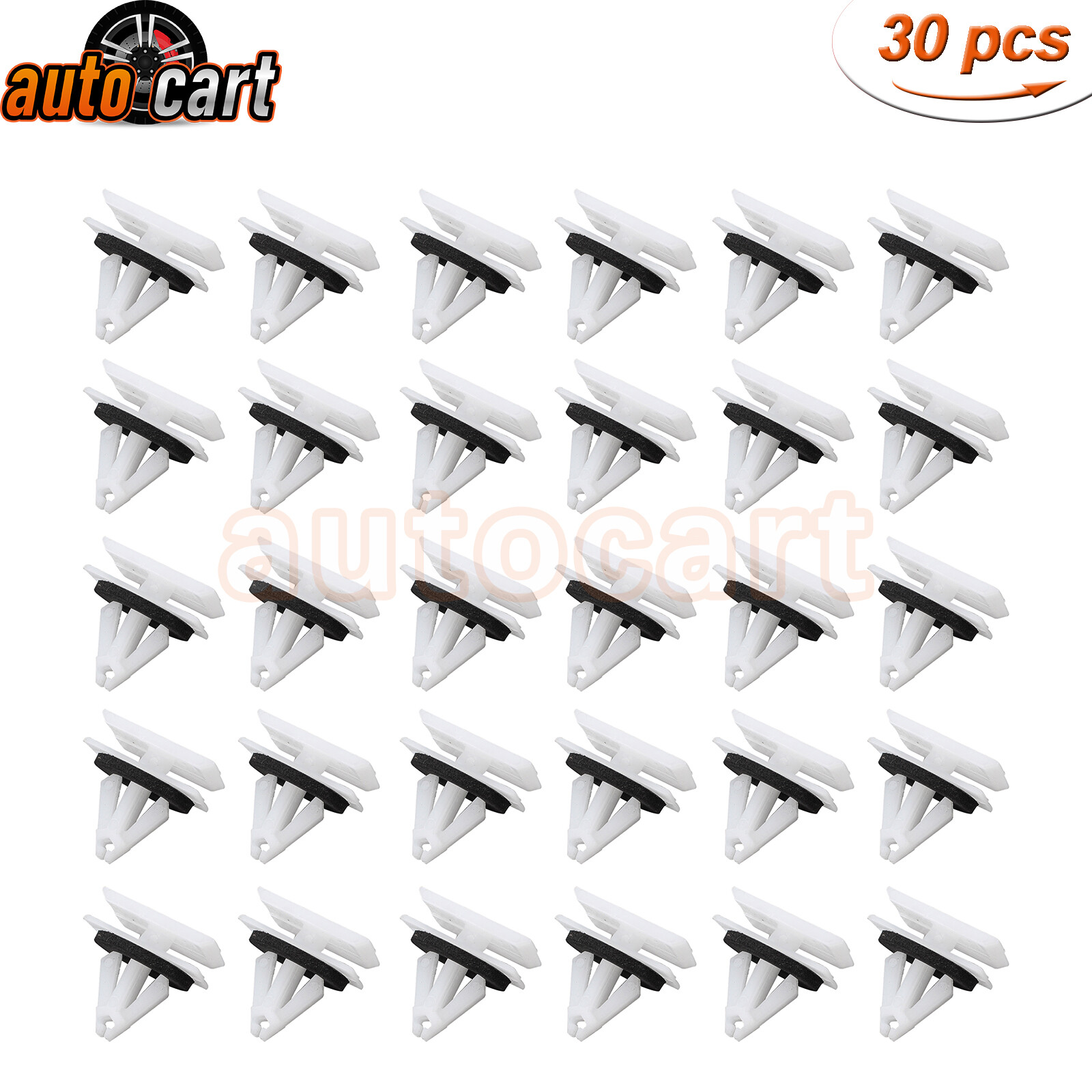 30PCS fOR Ford F-150 Mustang Rocker Molding Retainer Clip W716352S300 ...