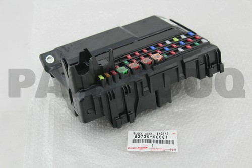 8272050081 Genuine Toyota BLOCK ASSY, ENGINE ROOM JUNCTION 82720-50081 ...