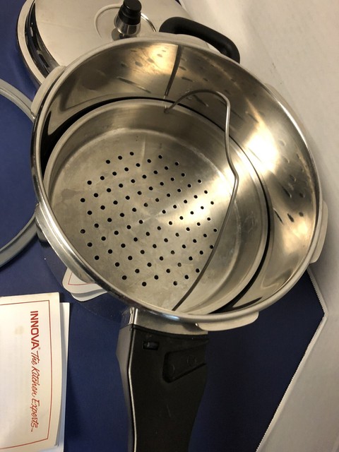 Innova 6 Quart Stainless Steel Pressure Slow Cooker 42001 for sale ...