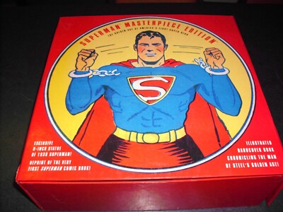 Superman Masterpiece Edition Box Set Complete Superman with figure book ...