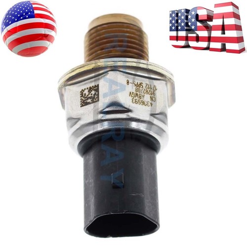 New Fuel Rail Pressure Sensor For Dodge Ram 6.7L 68210175AA 4306993 | eBay