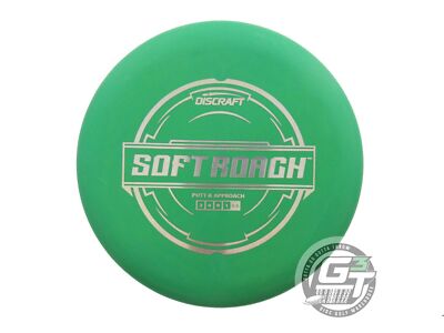 NEW Discraft Putter Line Soft Roach 172g Green Gray Foil Putter Golf Disc | eBay