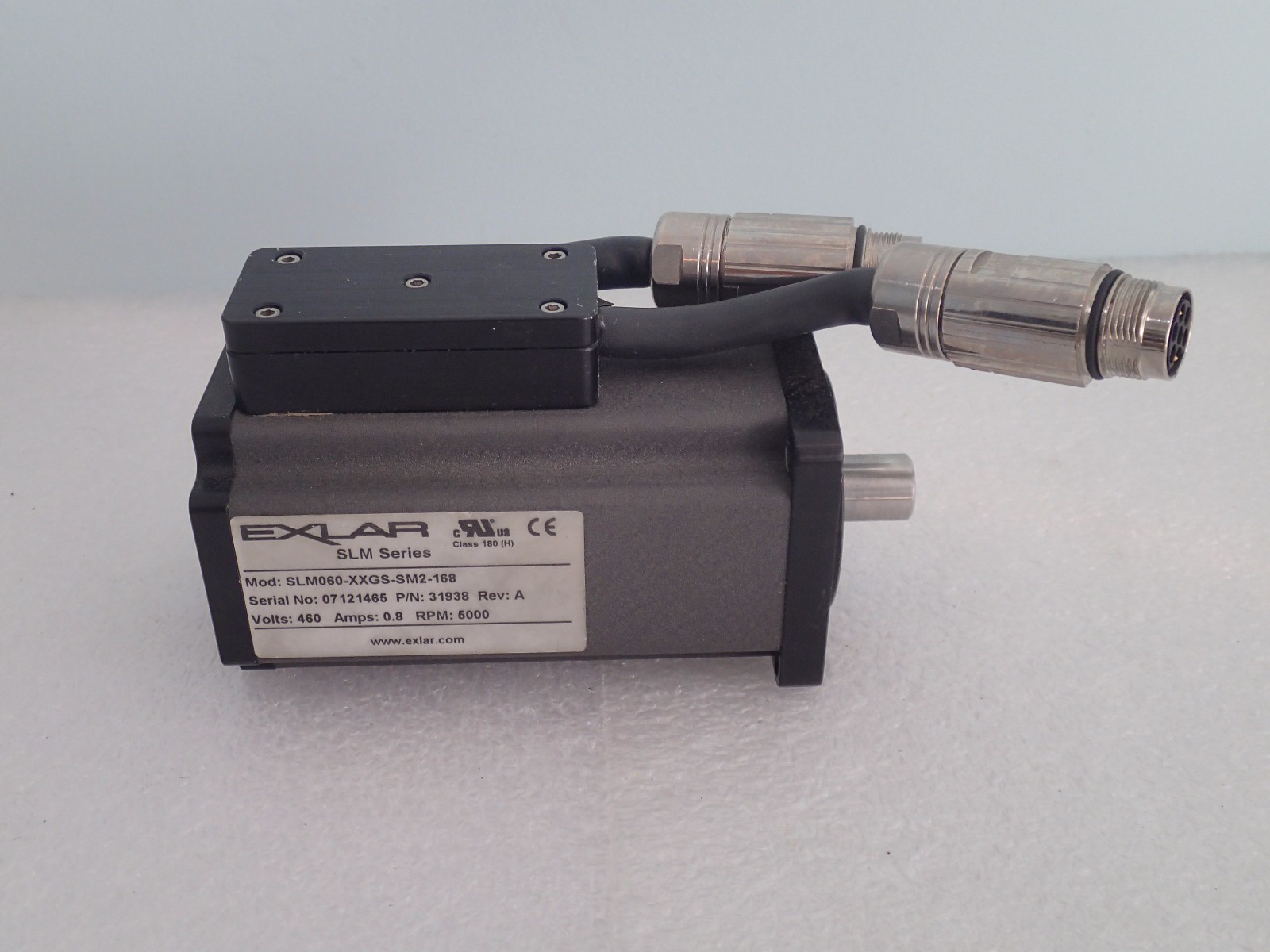 Warranty EXLAR SLM SLM060-XXGS-SM2-168 31938 460V SERVO MOTOR 31938 | eBay