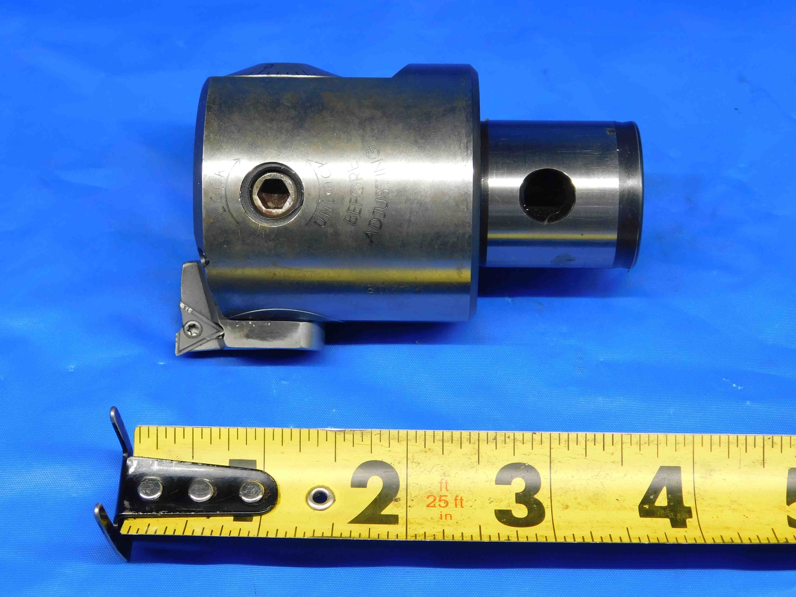 PARLEC PC5-2515 FINE ADJUSTABLE BORING HEAD 2.087-2.756 RANGE C5 .0001 ...