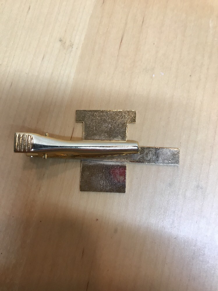 Vintage Fire Department Firefighter Tie Clip Clasp Illinois “Heat Is On ...