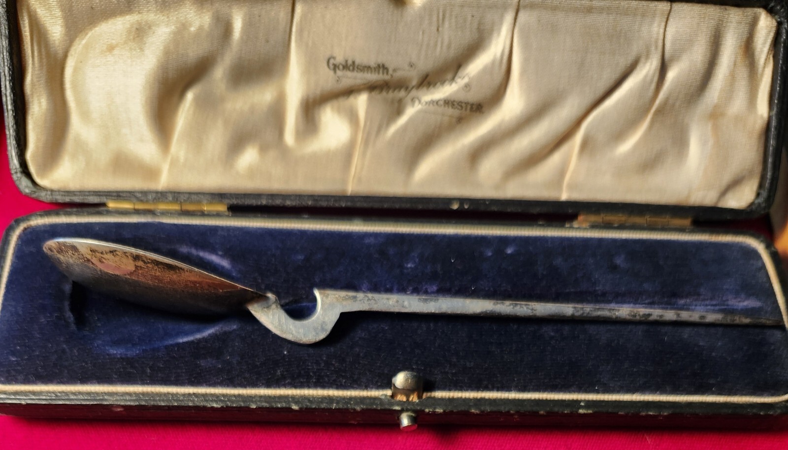 Sterling Silver "Roman Replica Spoon",Thomas Bradbury &Sons Circa 1920 ...