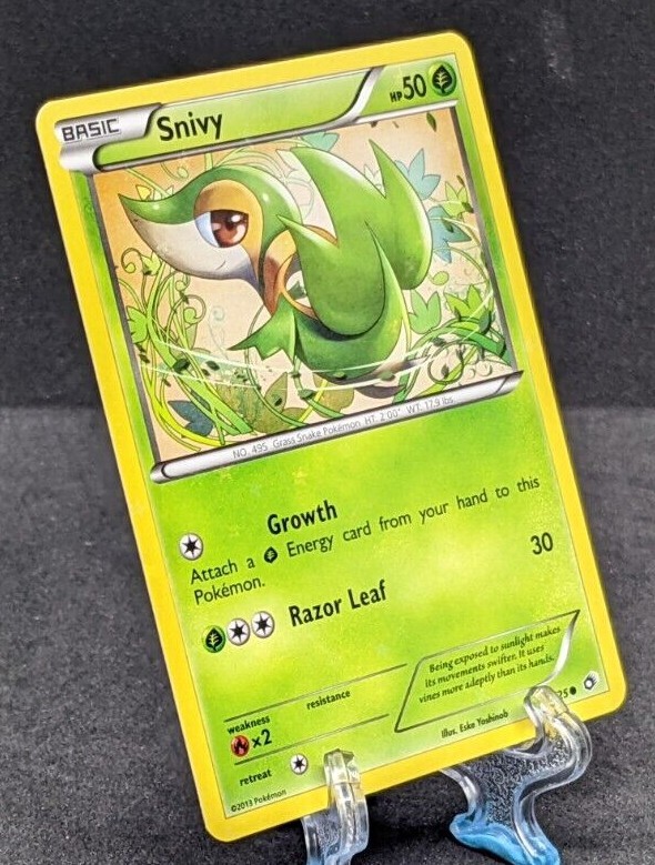 Snivy Ex Card