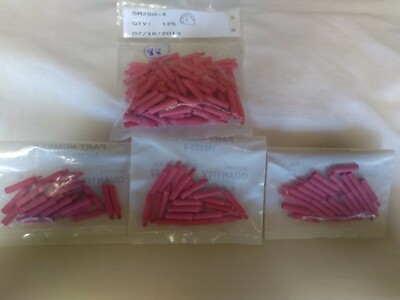 Lot of 281 = 5M250-4, RED END SEALING CAP, INSULATION SLEEVE, NEW ...