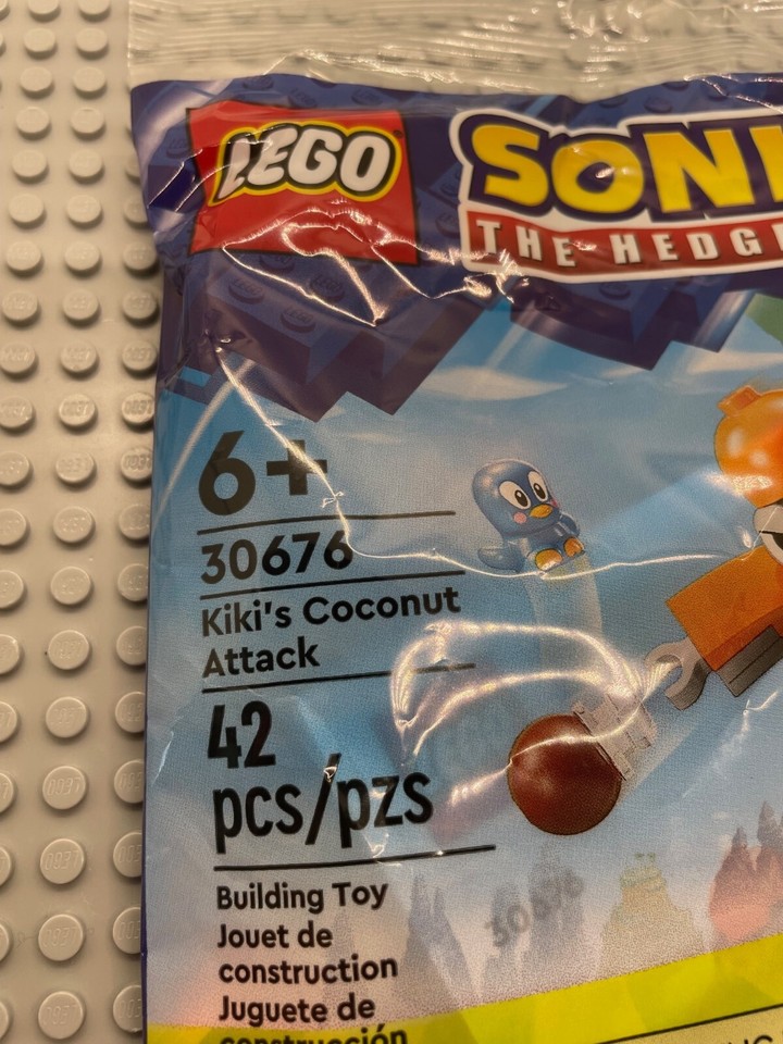 LEGO 30676 Sonic The Hedgehog Kiki's Coconut Attack Polybag NEW SEALED ...